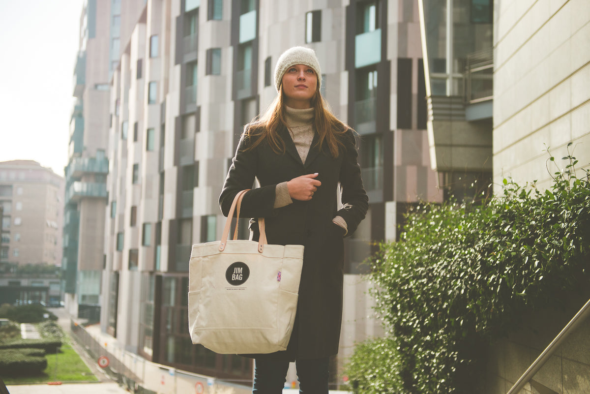 Natural Cotton Tote Bag – JIMBAG