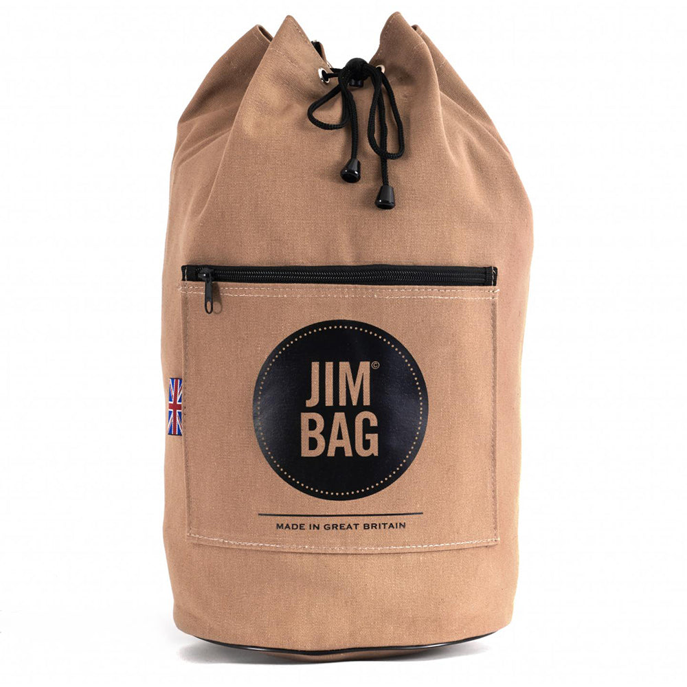 Camel & Black Duffle Bag – JIMBAG