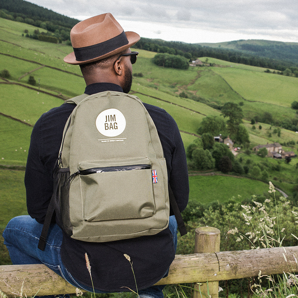 Green Backpack – JIMBAG